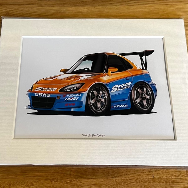 Honda S2000 Drawing - Etsy