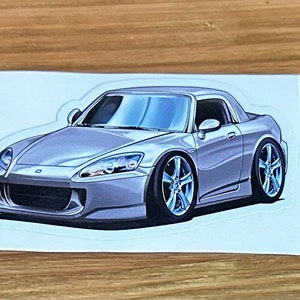 S2000 Cartoon Style Sticker - Etsy