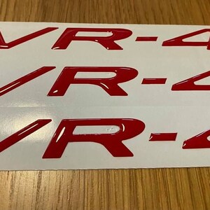 Mitsubishi 3000GT "vr4" Domed Sticker - Etsy