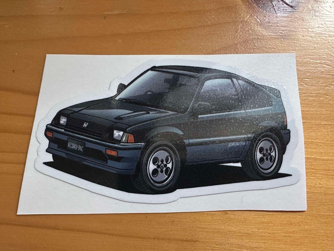 CRX Cartoon Style Sticker - Etsy