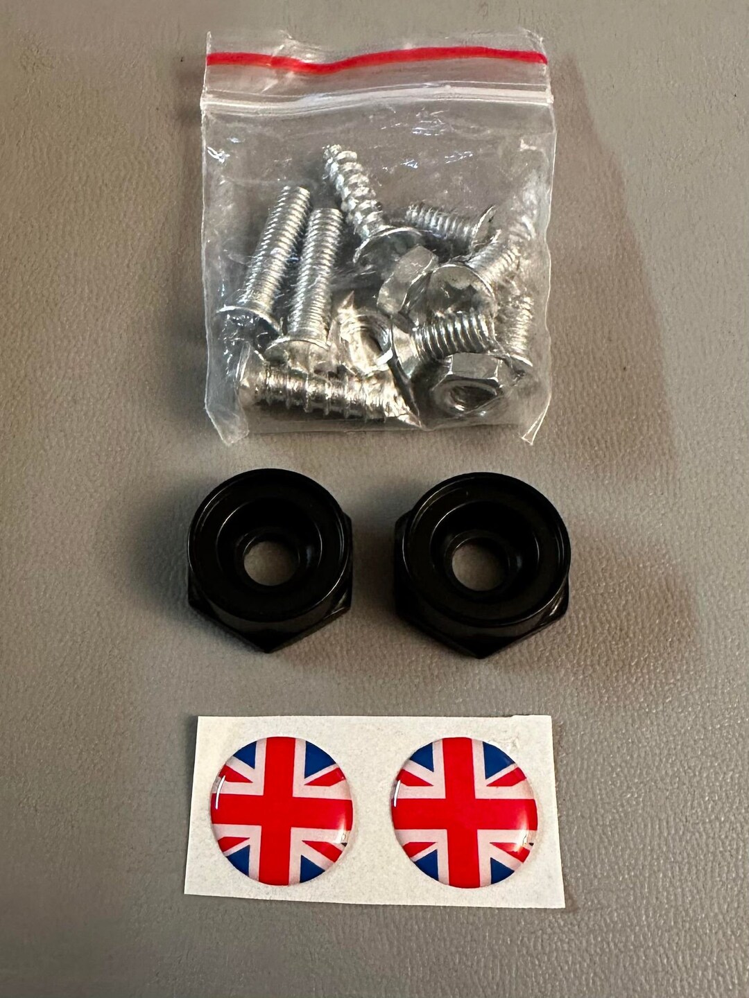 Union Jack Number Plate Bolt Kit. - Etsy