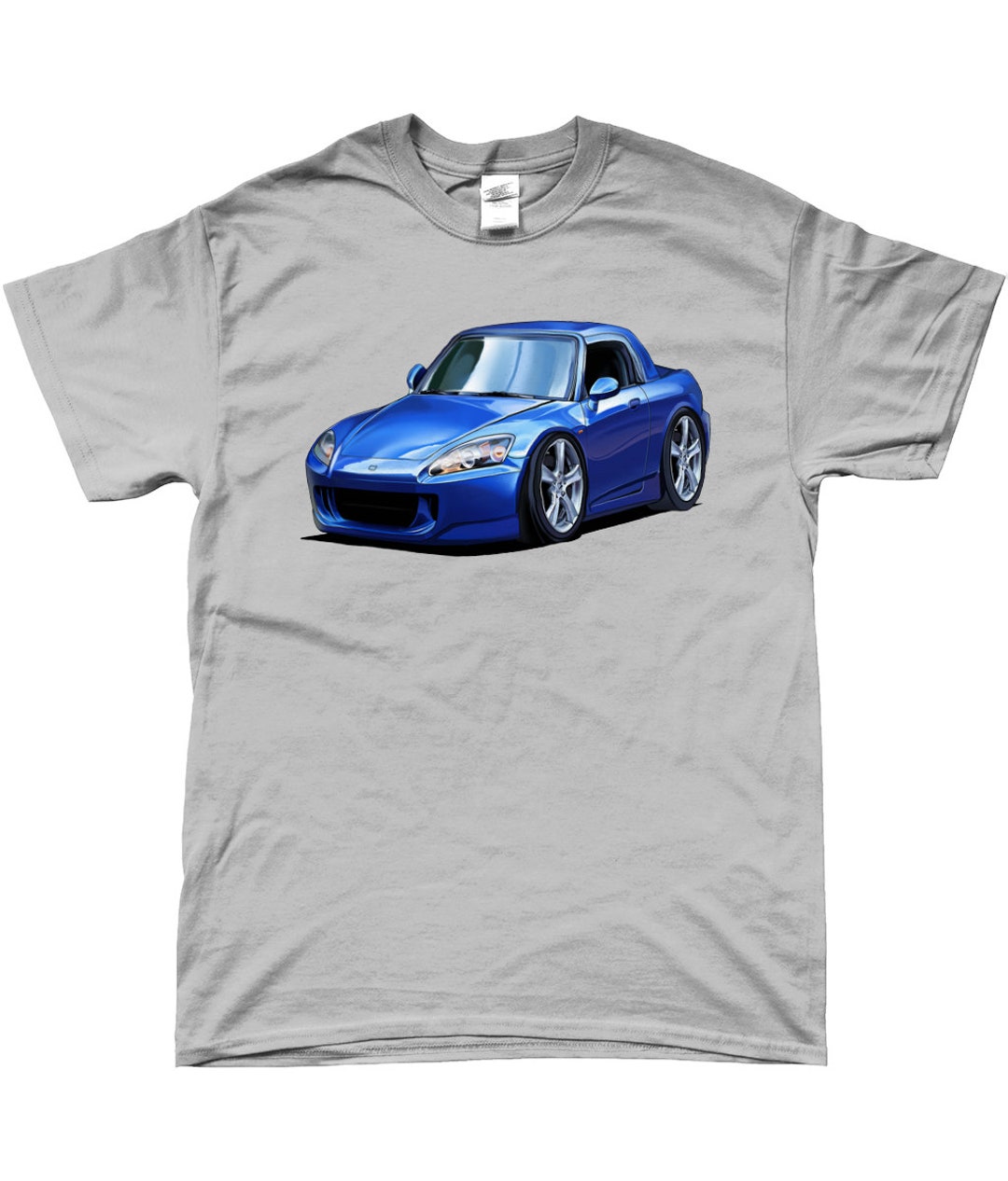 S2000 Original Cartoon Style Drawing T- Shirt - Etsy