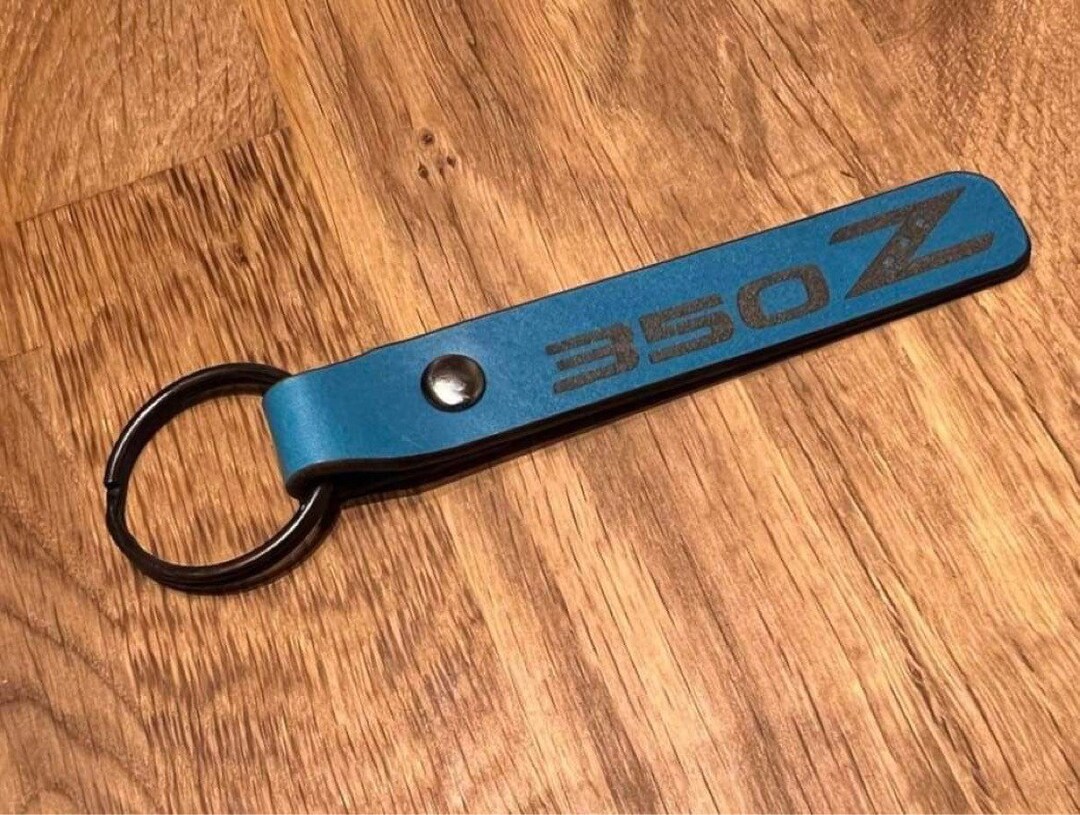 Nissan 350Z Leather Key Ring Key Fob - Etsy
