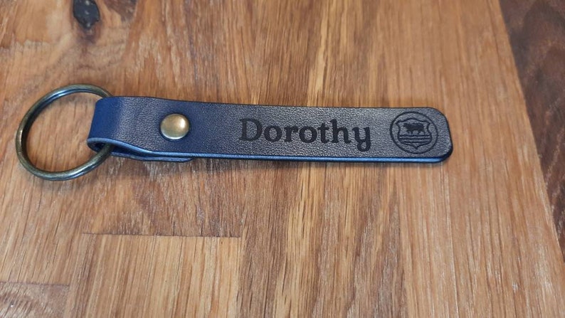 Morris Minor Logo Personalised Leather Key Ring - Etsy