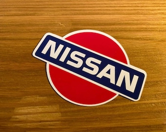 Nissan Logo Sticker | Etsy