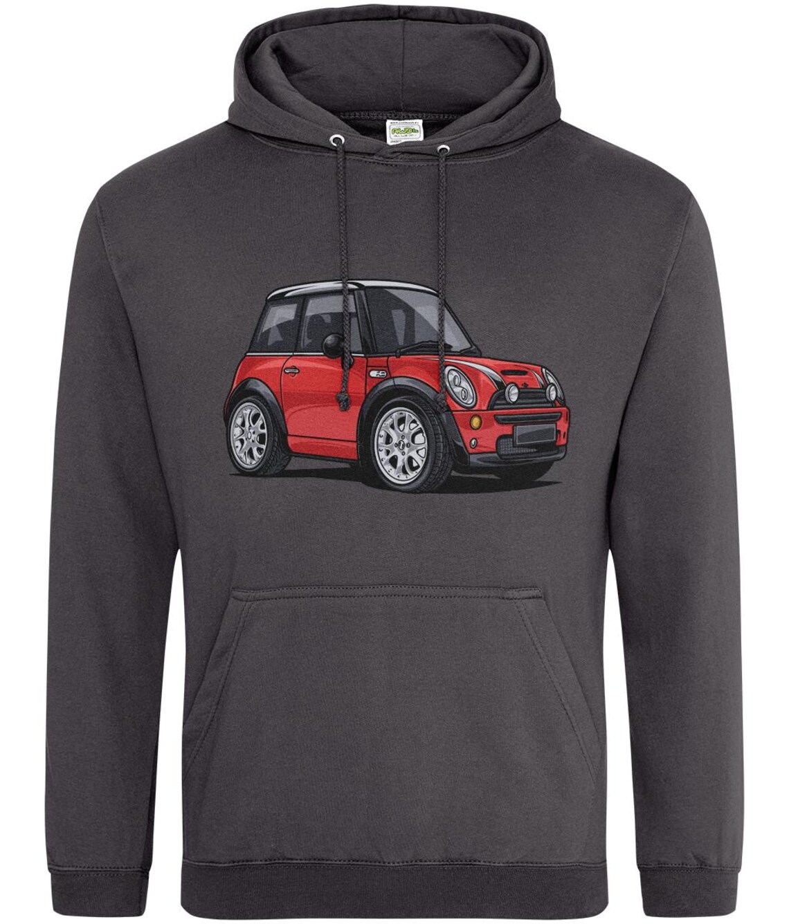 Mini Cooper S Cartoon Style Hoodie - Etsy