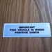 Earth Polarity Sticker Negative Earth / Positive Earth Laminated - Etsy