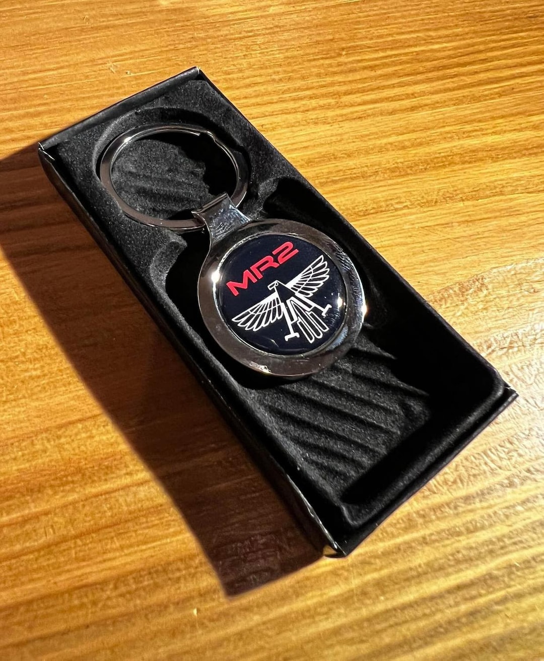 Retro MR2 Chrome Key Ring - Etsy