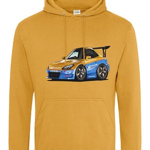 Spoon Honda S2000 Cartoon Style Hoodie. - Etsy