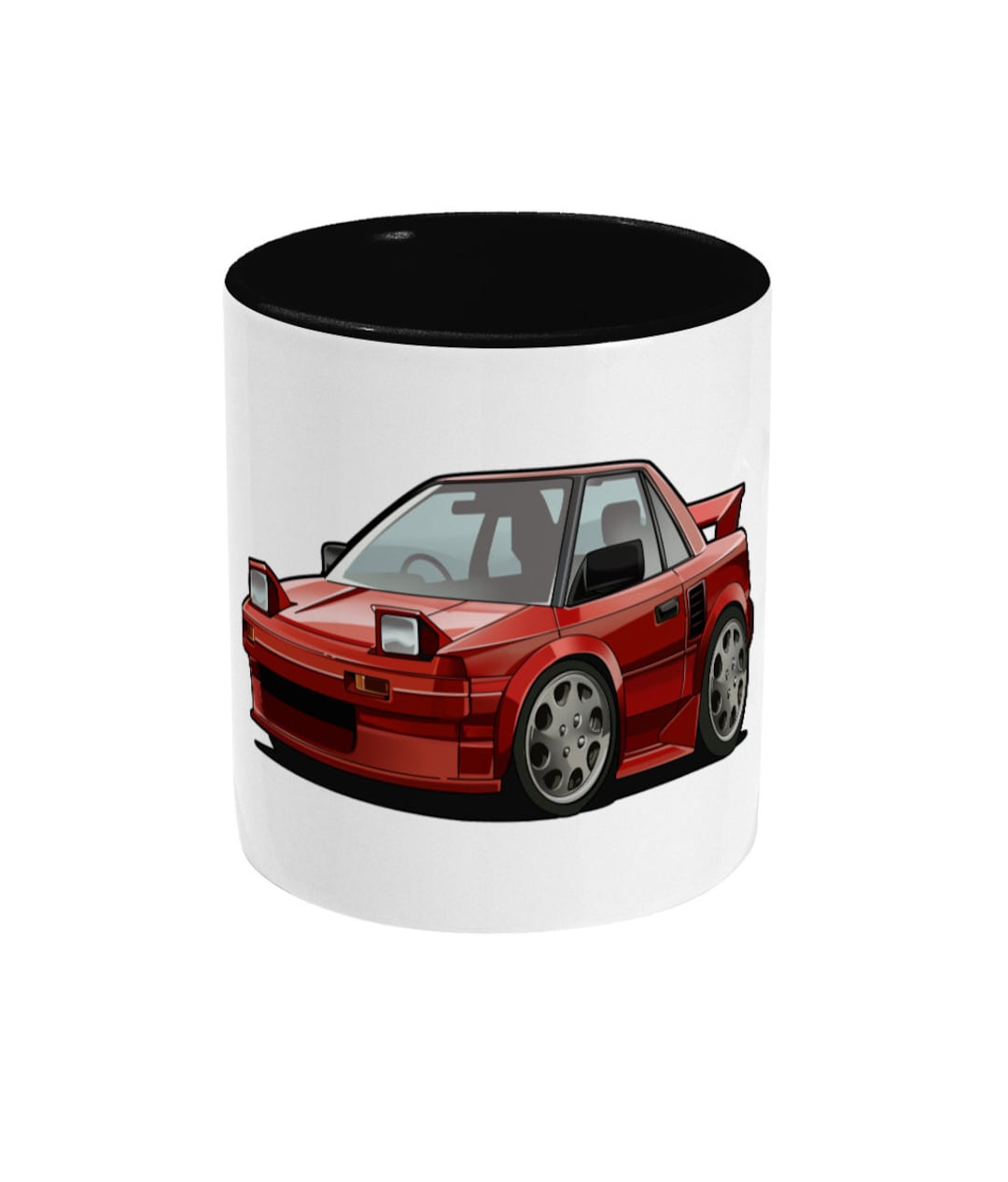 MR2 MK1 Cartoon Two Toned Mug - Etsy