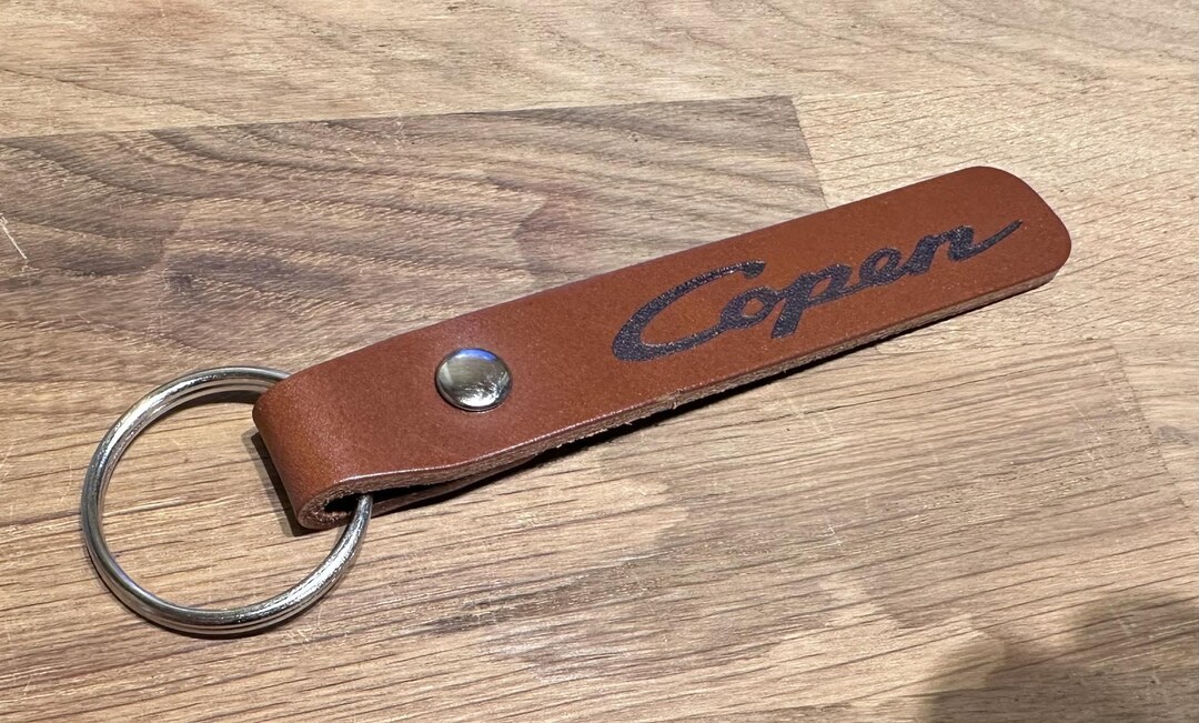 Copen Leather Key Ring - Etsy