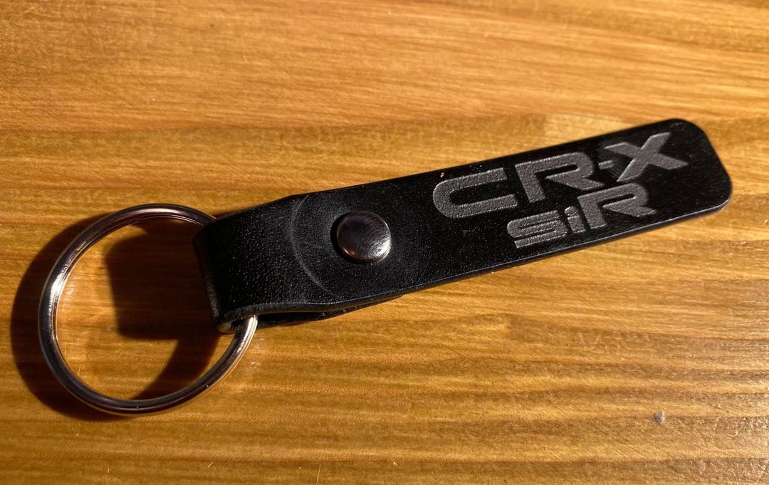 CR-X SIR Leather Key Ring - Etsy