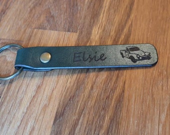 Morris Minor Logo Personalised Leather Key Ring - Etsy