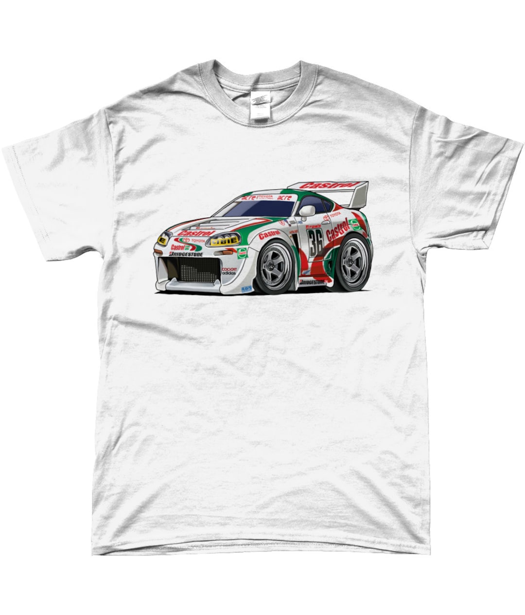 Supra MK4 TRD Cartoon Style T-shirt - Etsy