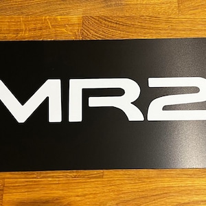 JDM Style MR2 Show Plate. Number Plate - Etsy