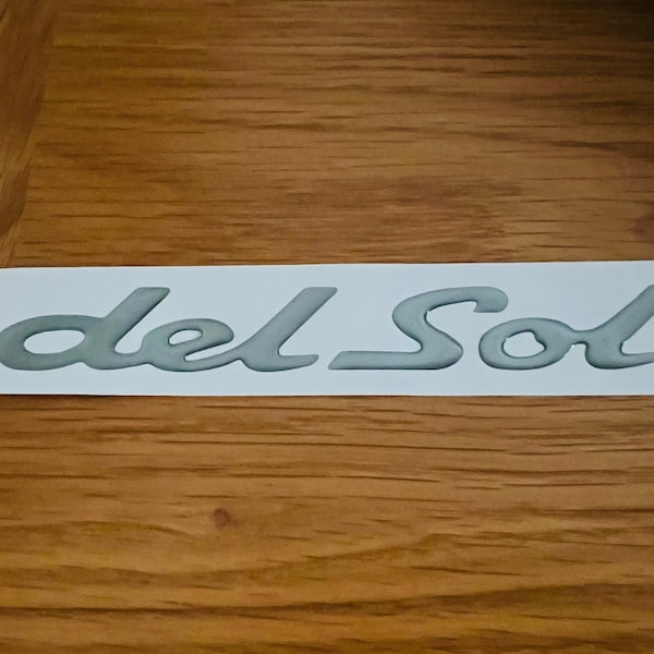 Honda Del Sol Logo - Etsy Australia