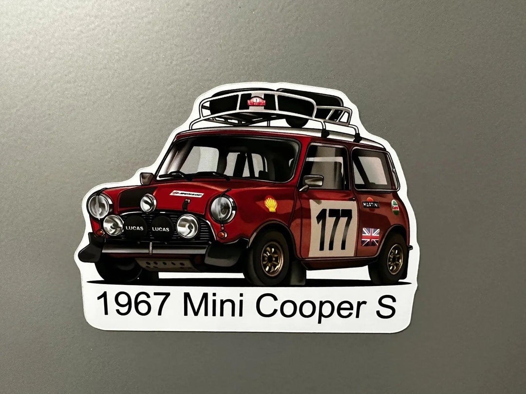 Classic Mini Rally Toolbox / Fridge Magnet - Etsy