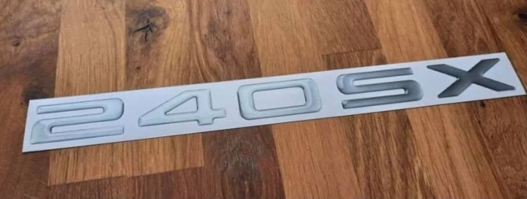 Nissan 240SX Domed / Vinyl Sticker - Etsy