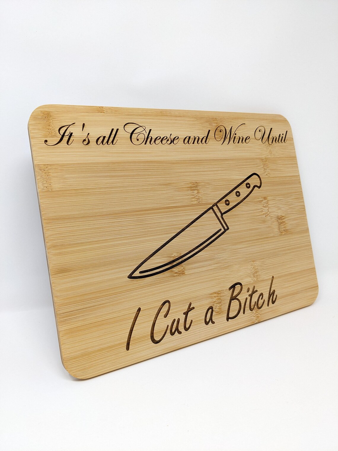Funny Engraved Serving Tray, Entertainer Charcuterie Board, Cheese and ...