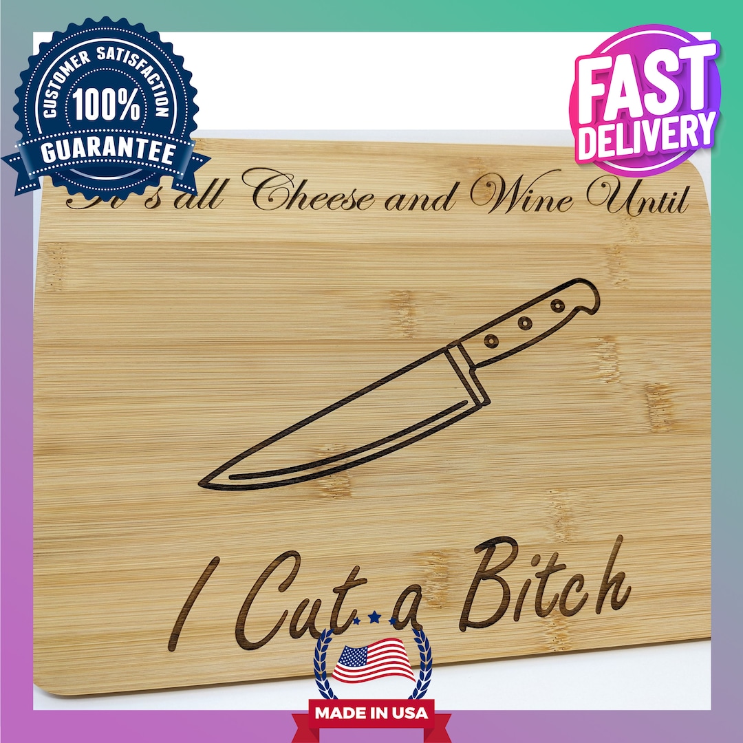 Funny Engraved Serving Tray, Entertainer Charcuterie Board, Cheese and ...