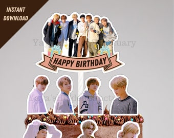 Nct Dream Cake Topper - Etsy