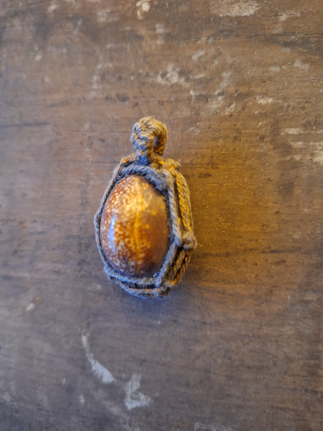 Amulet Pendant With Stone Thailand Necklace Rope Stone - Etsy