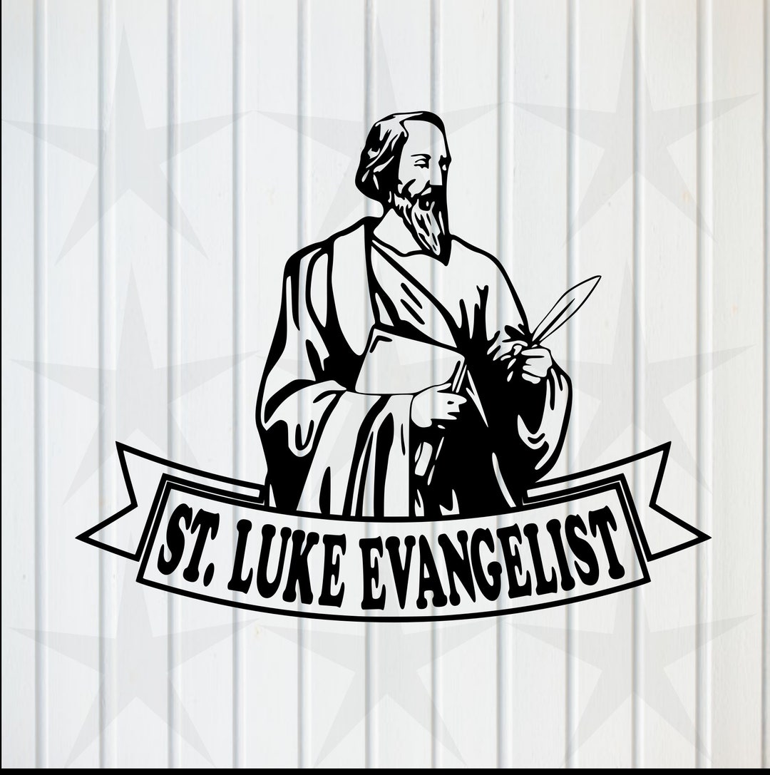 San Lucas evangelista svg, católica svg, religión svg, imágenes ...