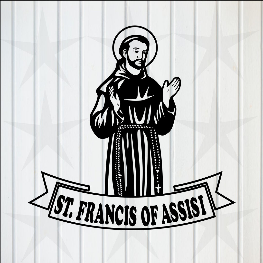 San Francisco de Asís, Católica SVG, Archivos descargables, Clipart ...
