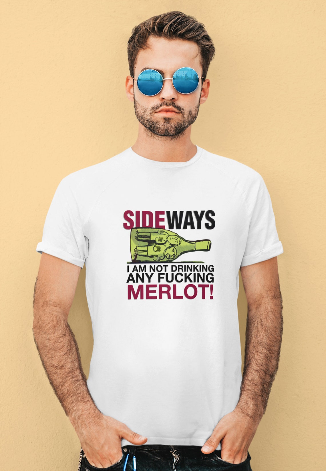 Sideways Movie Wine Shirt, Sideways Movie, Merlot, Wine Gift for Him ...