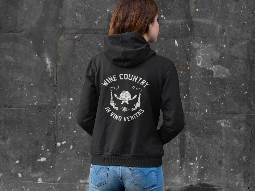 In Vino Veritas Wine Country Apparel Unisex Heavy Hooded Sweatshirt ...