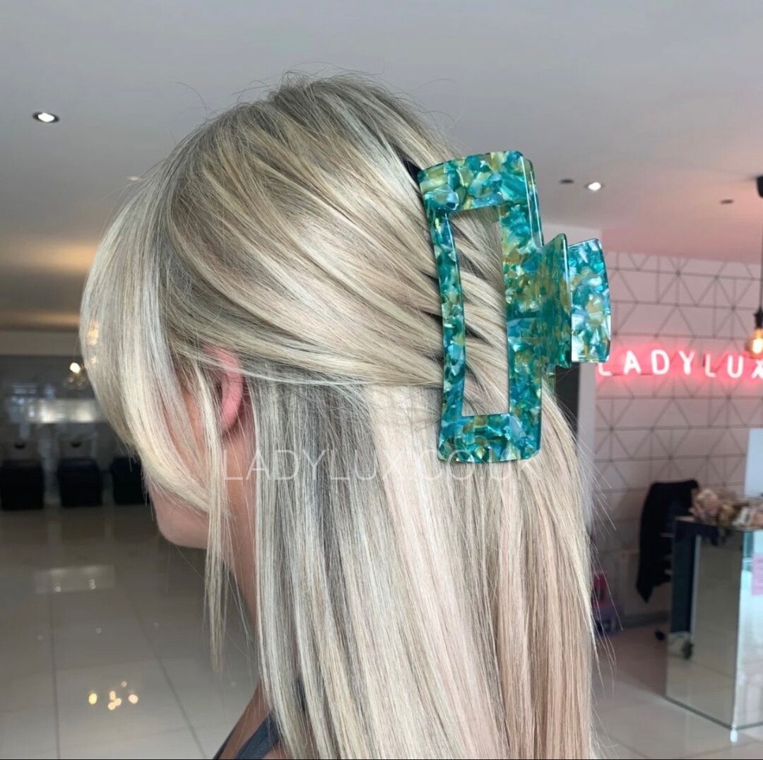 LADYLUX XXL Jumbo Hair Claw Clip, Extra Large Claw Clip, Mega Size Claw ...