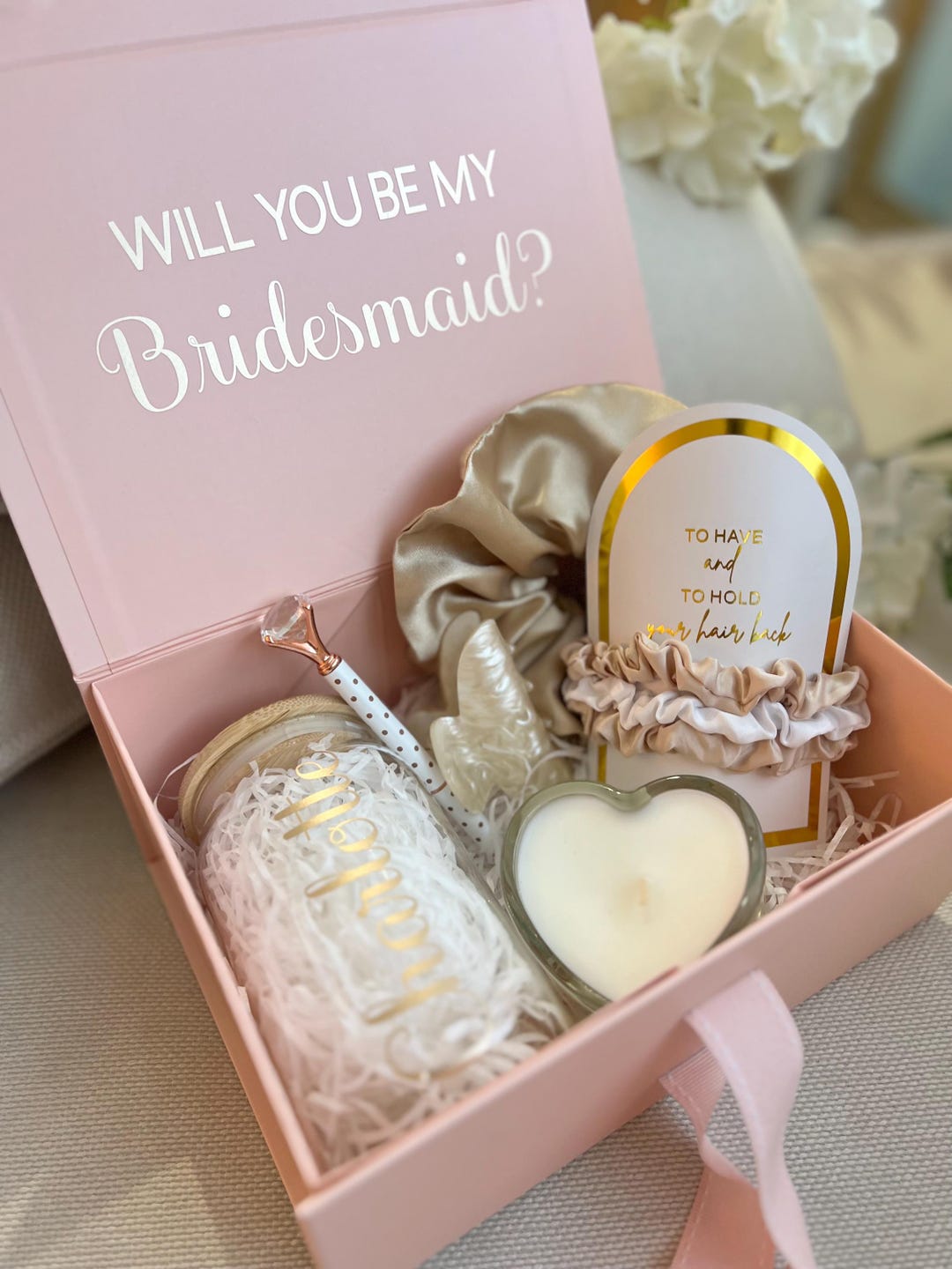 Bridesmaid Proposal Gift Basket Perfect Personalised Present ...