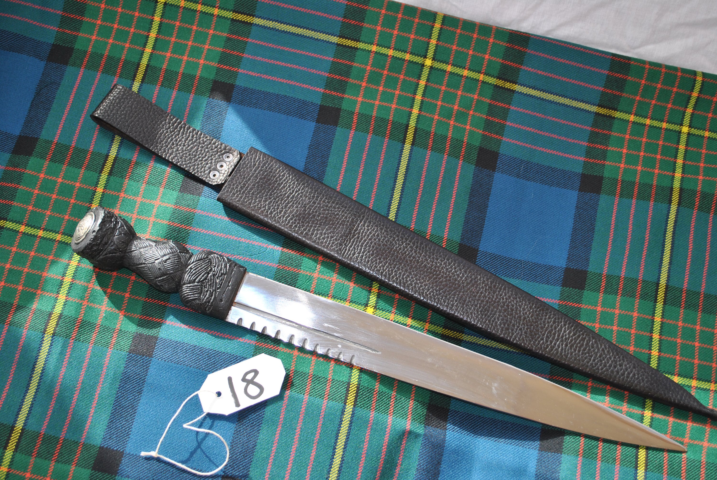 Black Handled Scottish Highland Dirk | Etsy