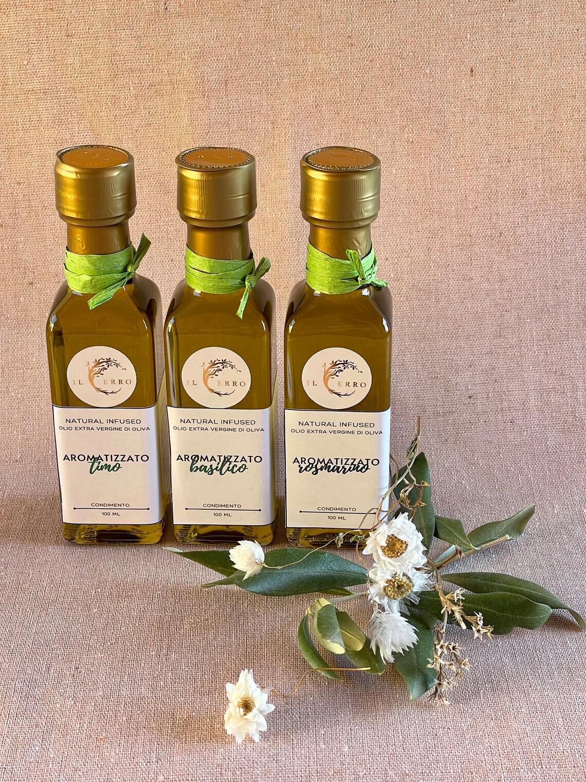 Set of 3 Flavored Oils - Etsy