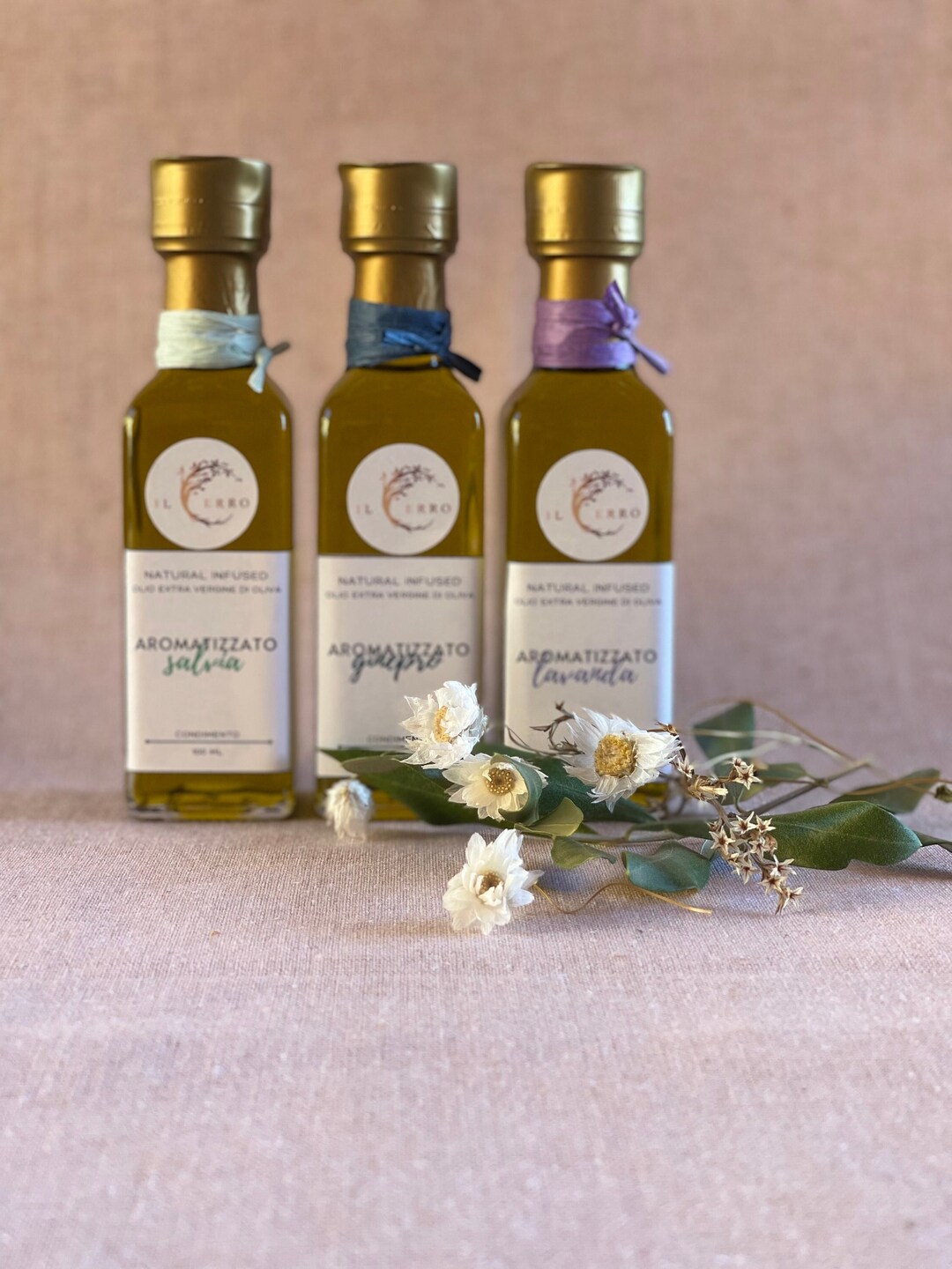 Set of 3 Flavored Oils - Etsy