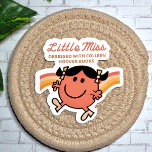 Little Miss Obsessed With Colleen Hoover Books, Colleen Hoover Sticker ...