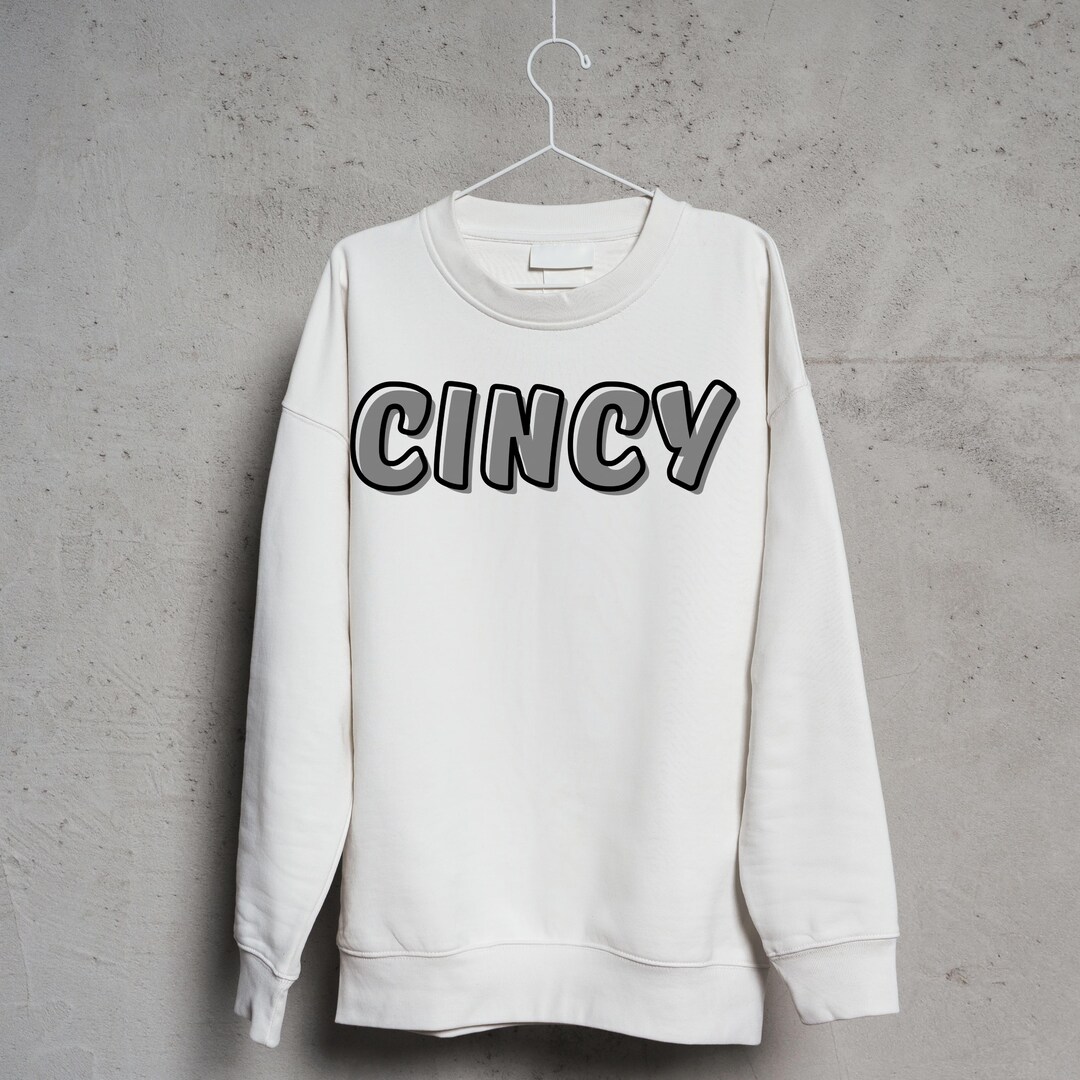 Cincy Graphic Tee With Bold Lettering, Cincinnati Shirt, Graphic T ...