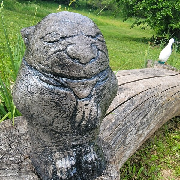 Concrete Troll Statue - Etsy