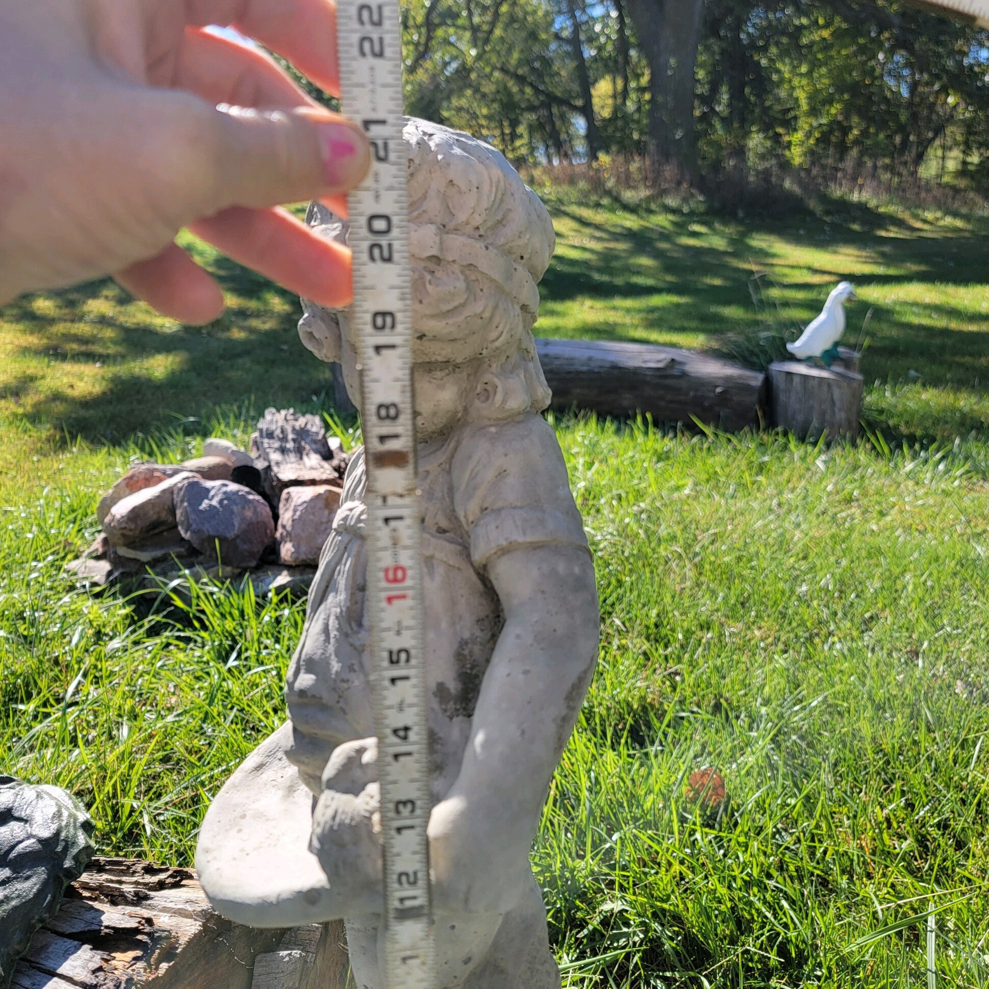 Concrete bashful Betty Little Girl in a Sun Dress - Etsy