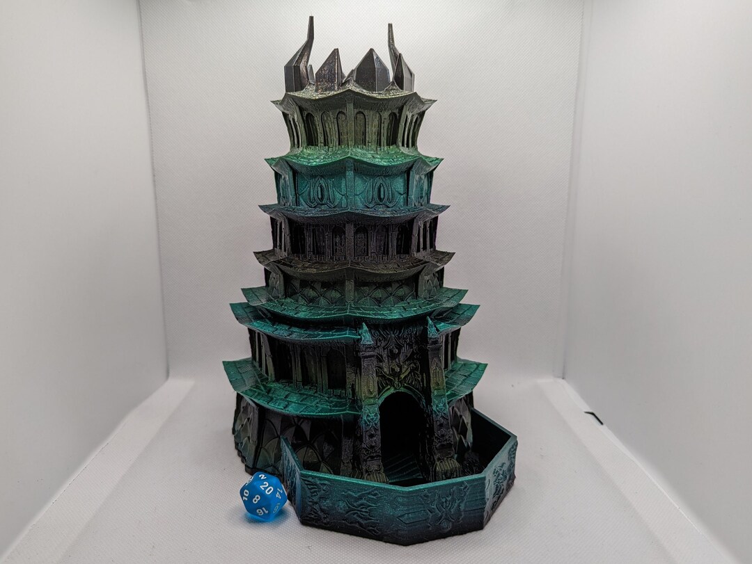 Drow Dice Tower - Etsy
