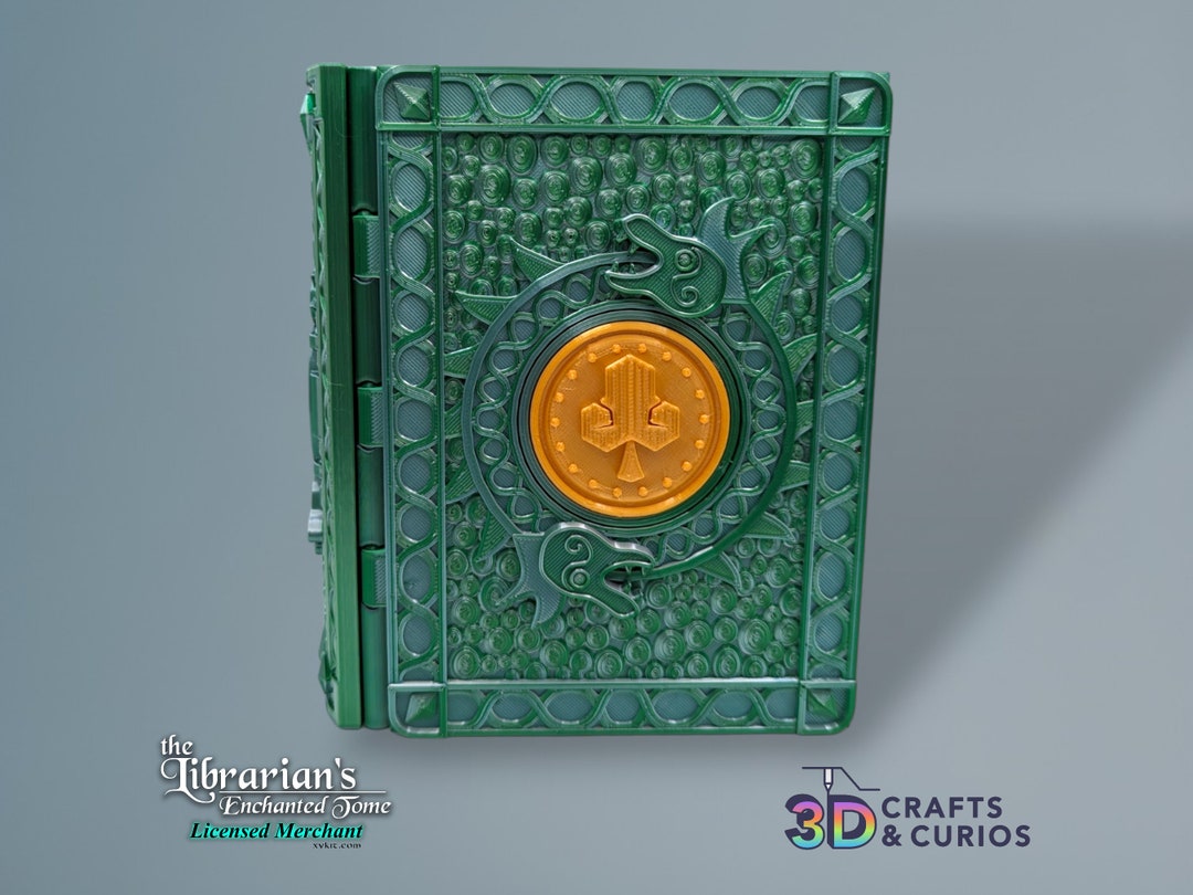 Celtic Chronicle Spellbook for Card Game or Dice Storage - Etsy