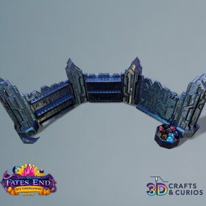 Alien City DM / GM Screen With Dice Towers - Etsy