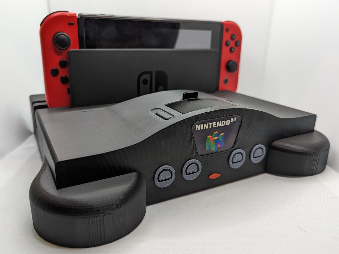 Nintendo 64 Switch Dock Decoration with 10 Cartridge Holder - Etsy Portugal