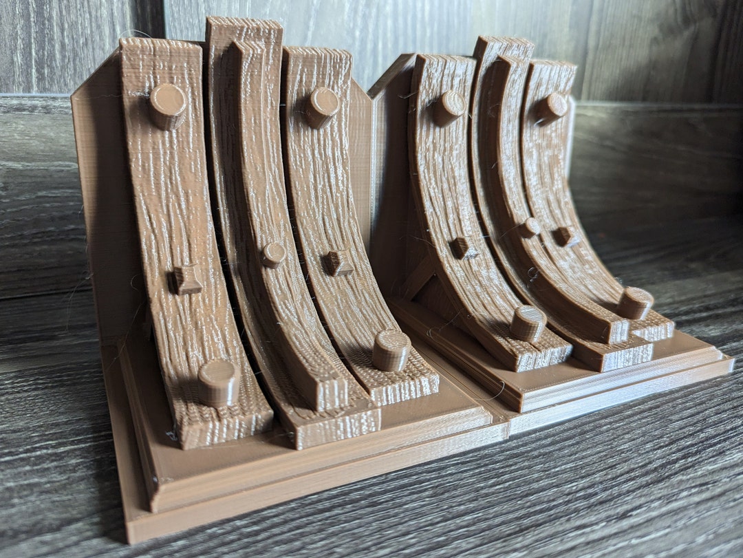 Barrel Slats Bookends - Etsy