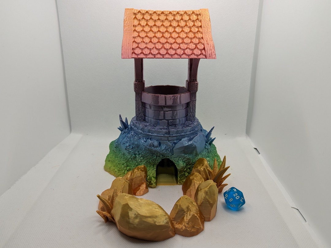 Wishing Well Dice Tower - Etsy