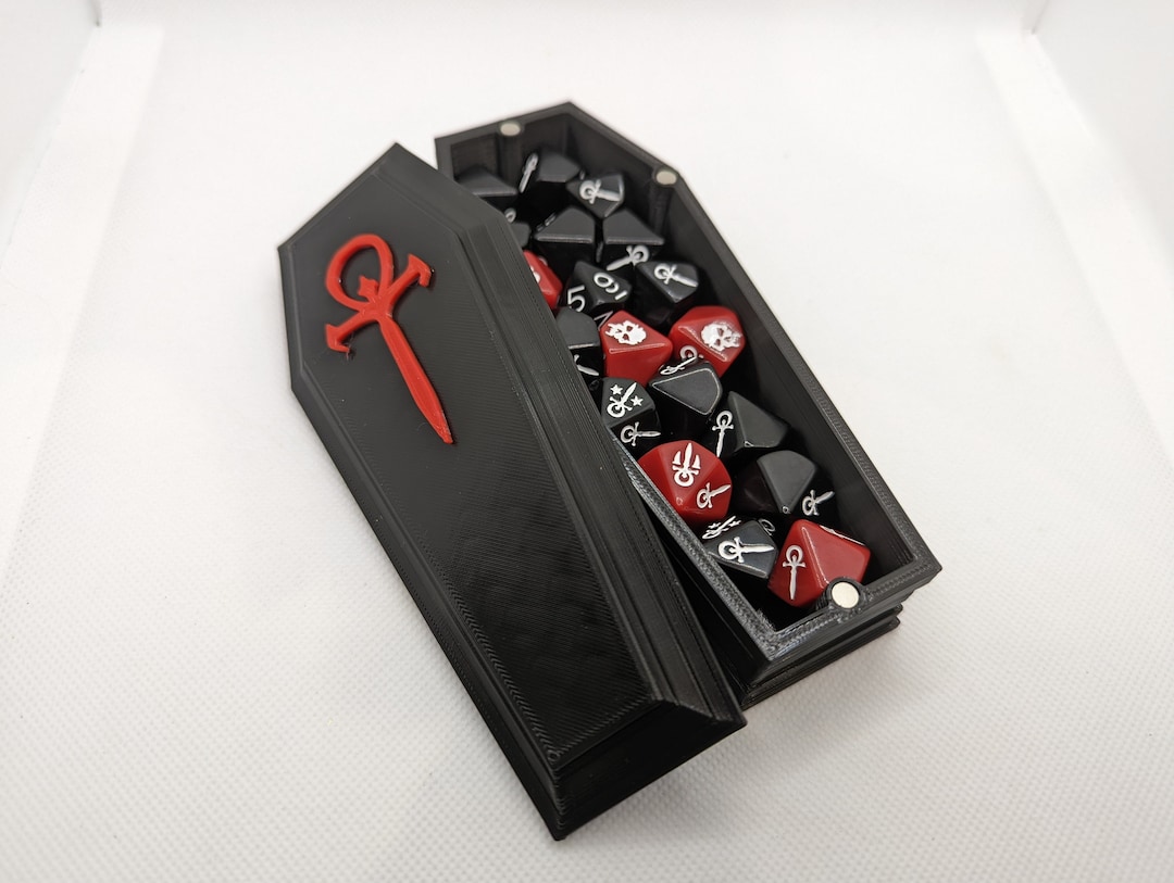 Vampire the Masquerade Coffin Dice Box - Etsy