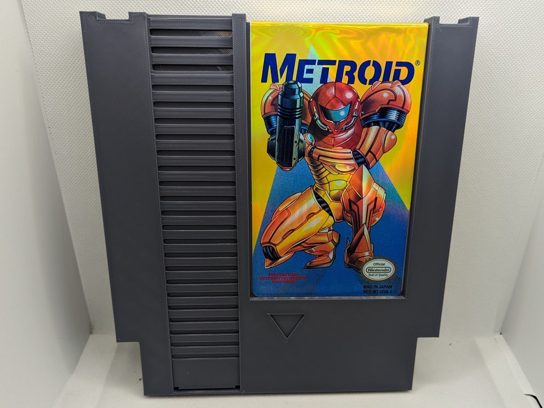 Giant Nintendo Cartridge Decoration Metroid - Etsy