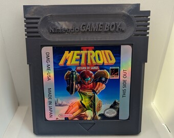 Metroid Gameboy Cartridge - Etsy