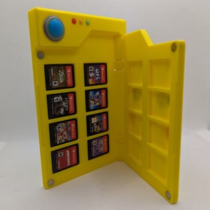 Pikachu Pokedex Nintendo Switch 16 Cartridge Case - Etsy