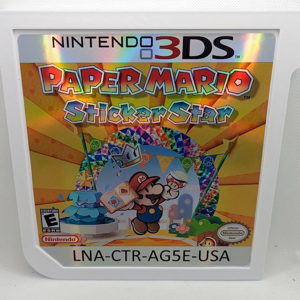 Paper Mario Sticker Star - Etsy